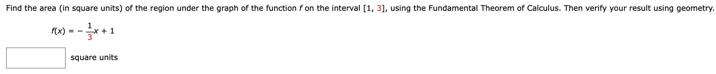 Solved Find the area (in square units) of the region under | Chegg.com