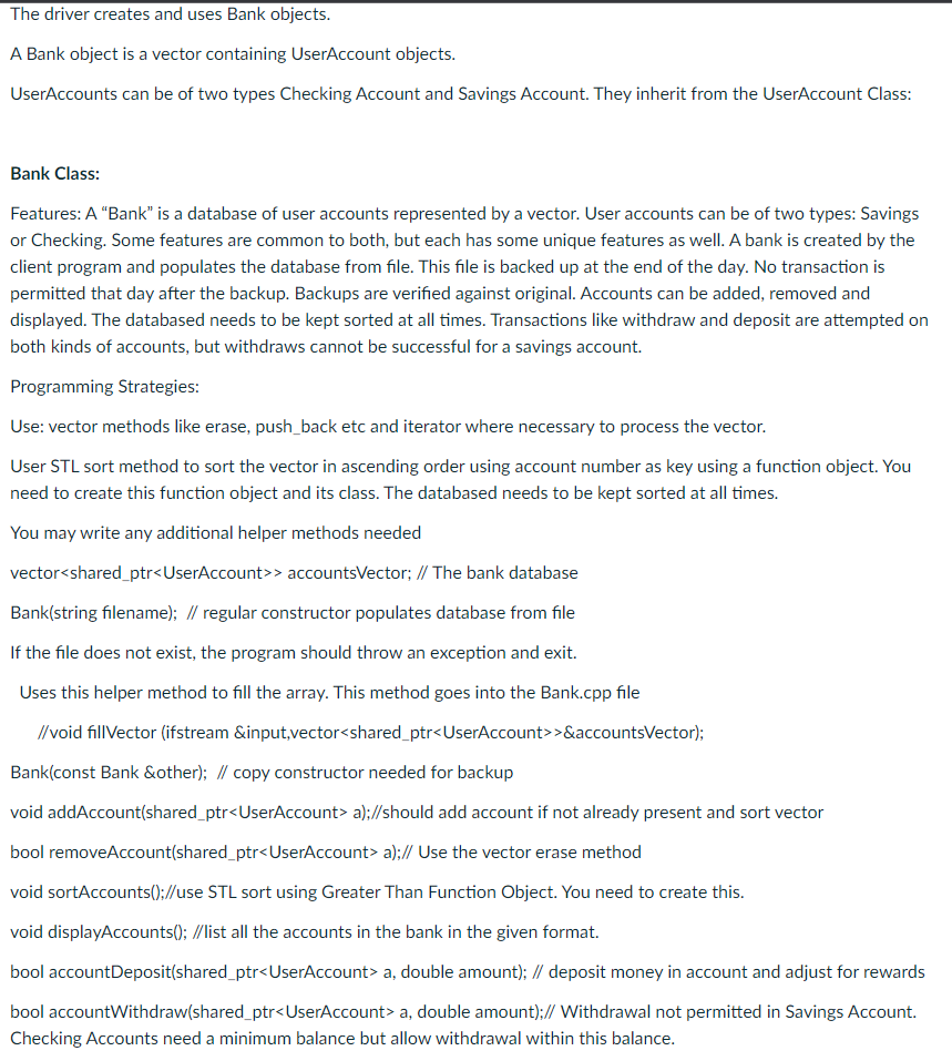 Solved c++ All 11 files must be reviewedAll 11 files must be | Chegg.com