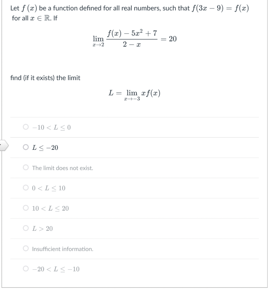 Solved Let f(x) be a function defined for all real numbers, | Chegg.com