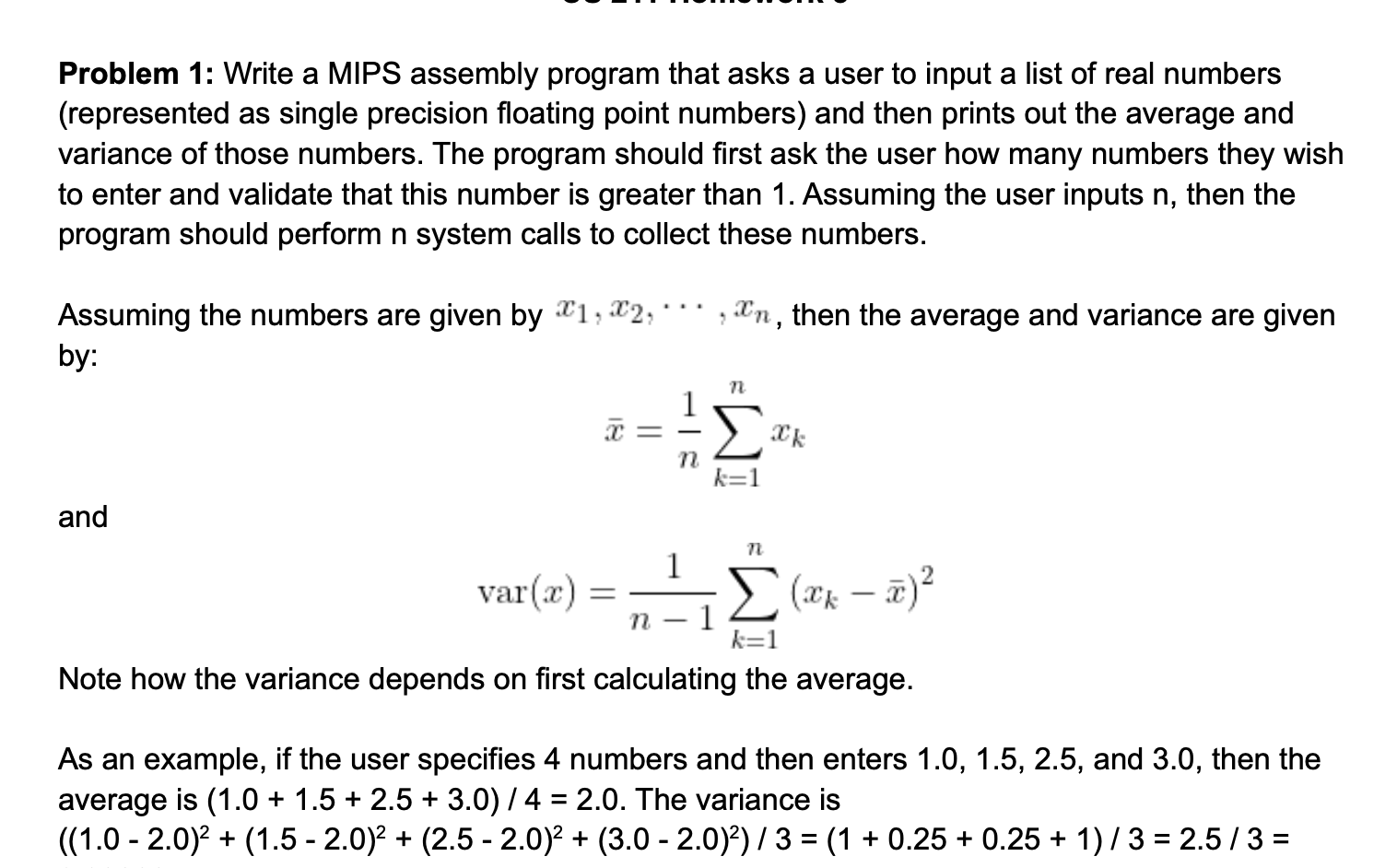 Solved Problem 1 Write A Mips Assembly Program That Asks A 