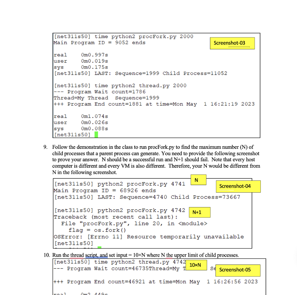 Solved Use an editor (vi or nano) to create the following | Chegg.com