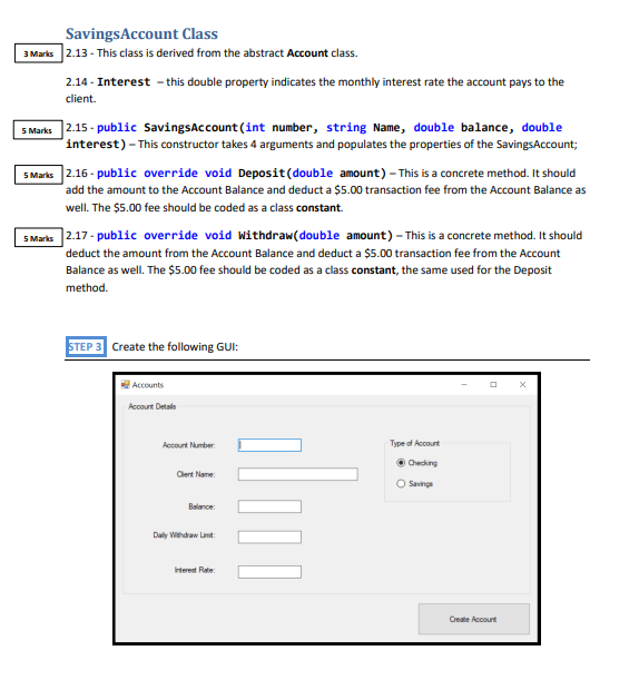 Solved Overview You will be creating a Windows Application | Chegg.com