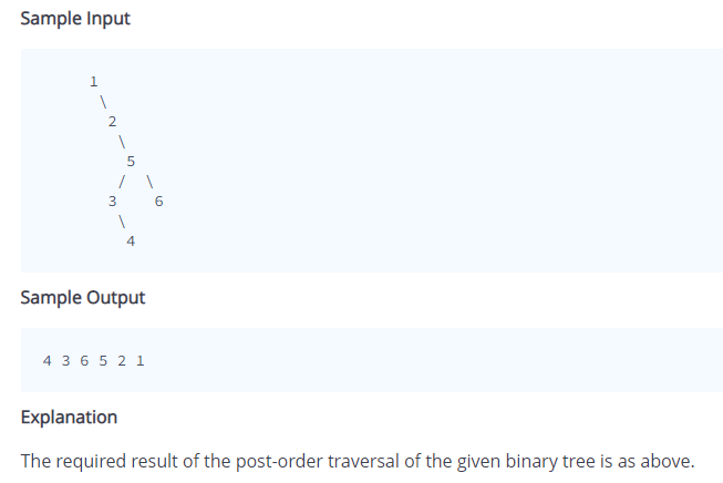 Solved java code Complete the postorder function in your | Chegg.com