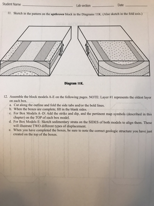 Solved 8. In Diagram 11H below, label the following: a. | Chegg.com