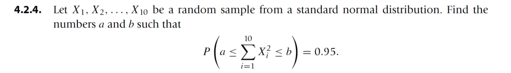 Solved 4.2.4. Let X1, X2, X10 be a random sample from a | Chegg.com