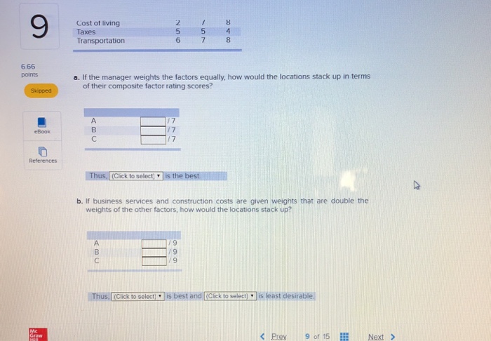 Solved Problem 8-11 A manager has received an analysis of | Chegg.com