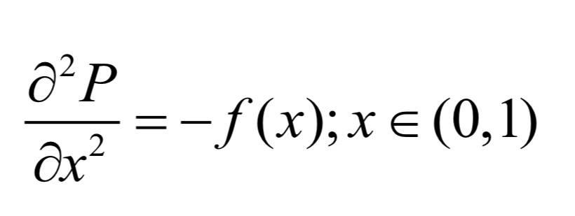 Solved Solve the one-dimensional Poisson Equation | Chegg.com