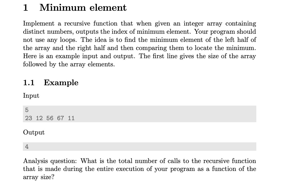 Solved Please Use C Language And Use Recursive Method Dont 