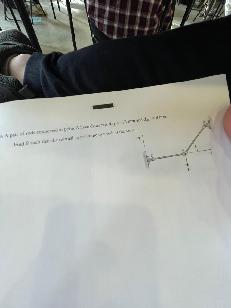 Solved : A pair of rods connected at point A have diameters | Chegg.com