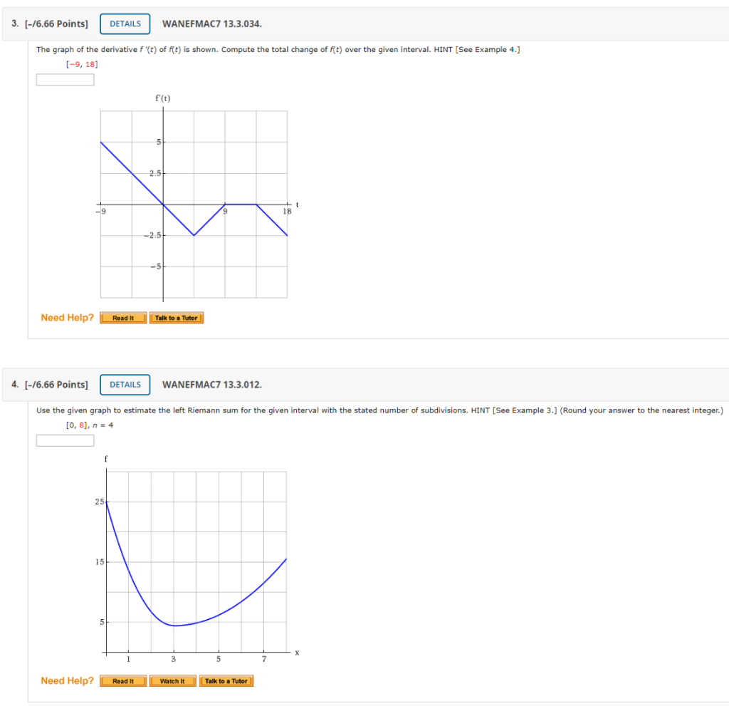 Solved 1. [0/6.66 Points] DETAILS PREVIOUS ANSWERS WANEFMAC7 | Chegg.com