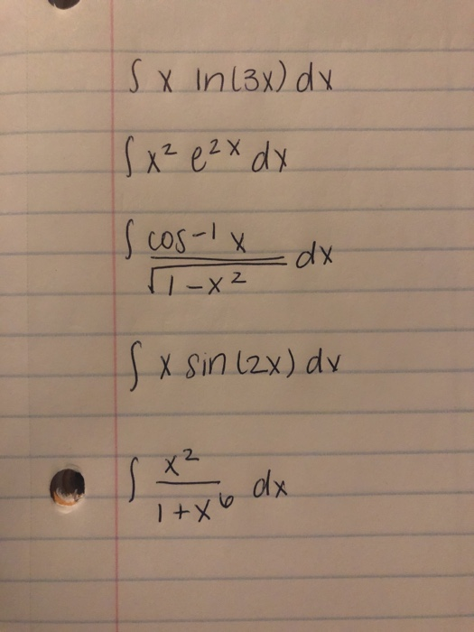 Solved Evaluate the integrals using u substitution or | Chegg.com