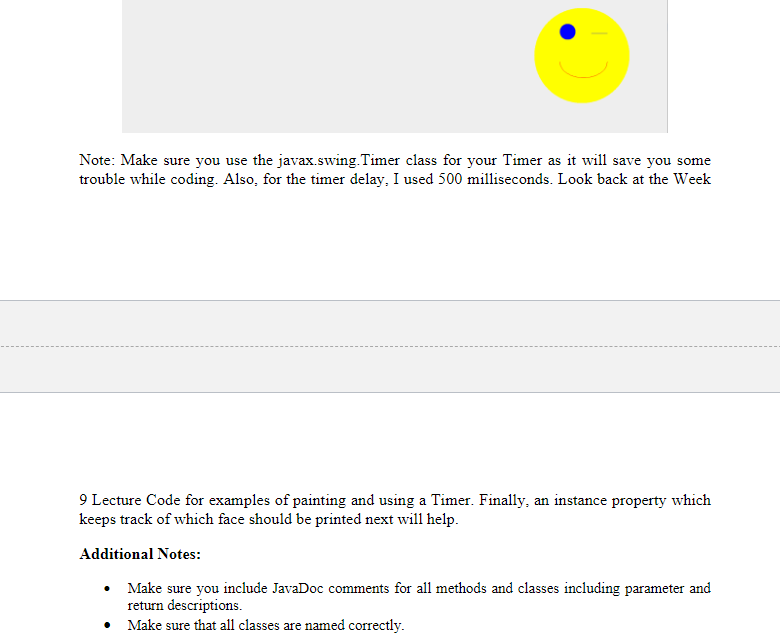 Solved Problem 2: Create a class called Emoticon.java and | Chegg.com