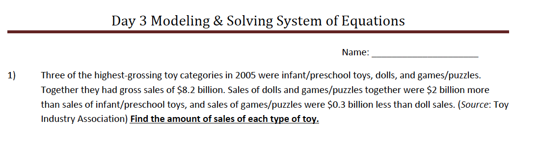 Solved We are supposed to be doing Modeling & Solving System | Chegg.com