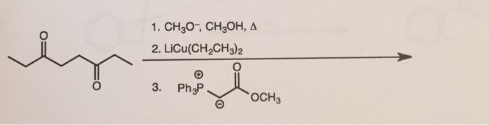Solved 2. LiCu(CH2CH3)2 3. Ph3P оснз | Chegg.com