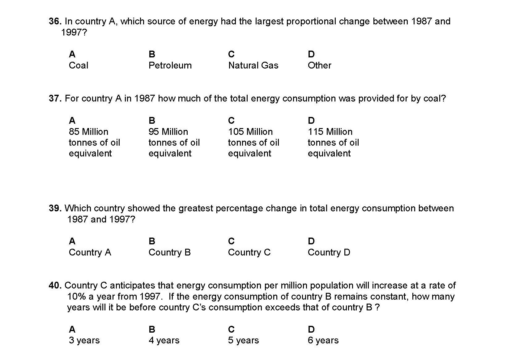 Solved Population Statistics for 1997 Energy Consumption | Chegg.com