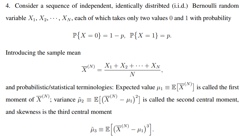 Consider a sequence of ﻿independent, identically | Chegg.com