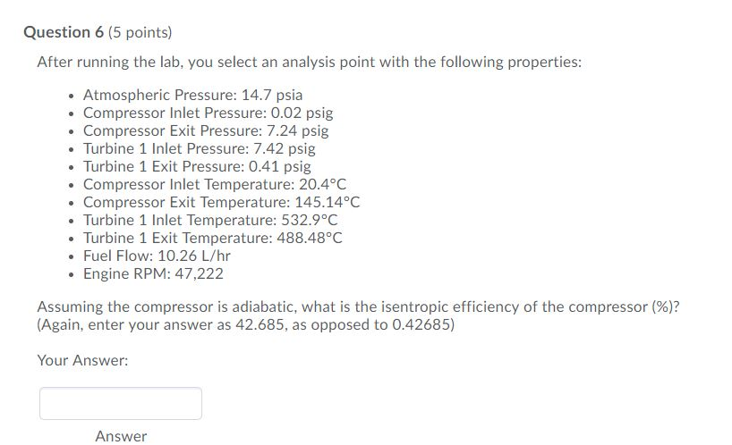 Solved Question 6 (5 points) After running the lab, you | Chegg.com