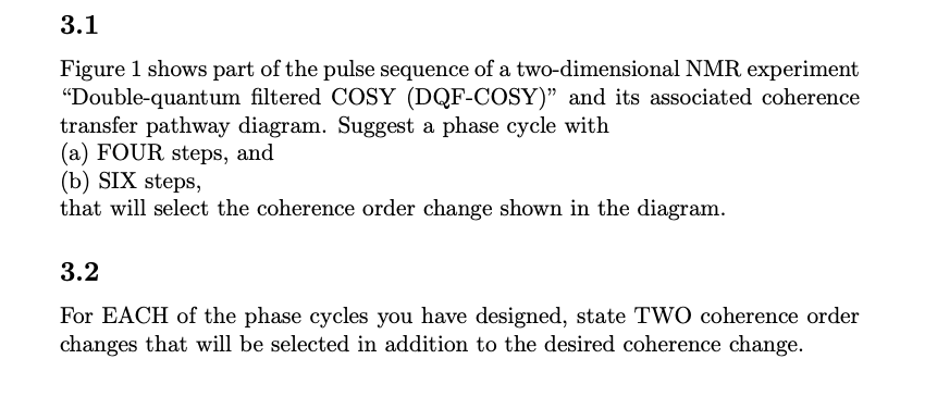 Figure 1 shows part of the pulse sequence of a | Chegg.com