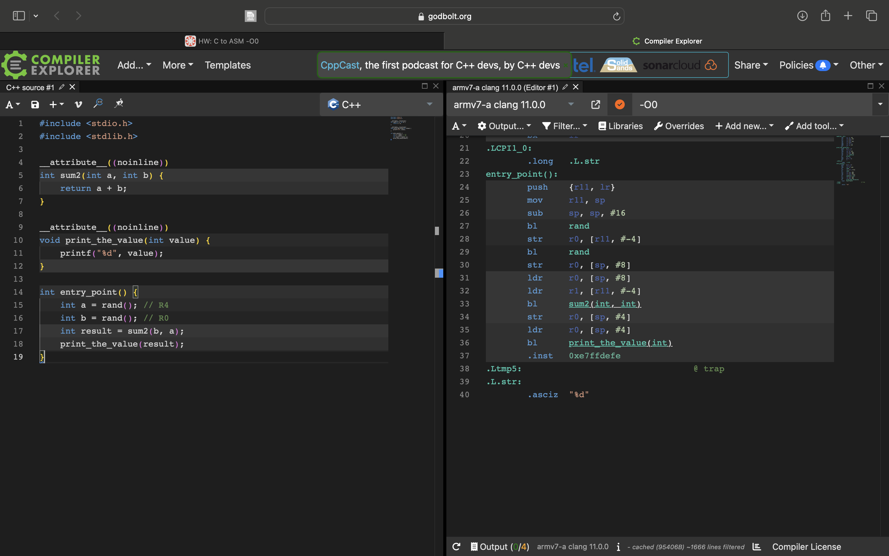 Solved Explain each and every single line of the ASM | Chegg.com