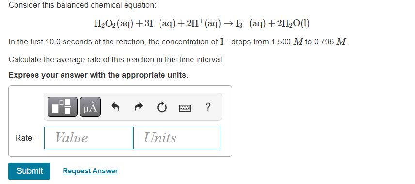 Solved Consider this balanced chemical equation: | Chegg.com