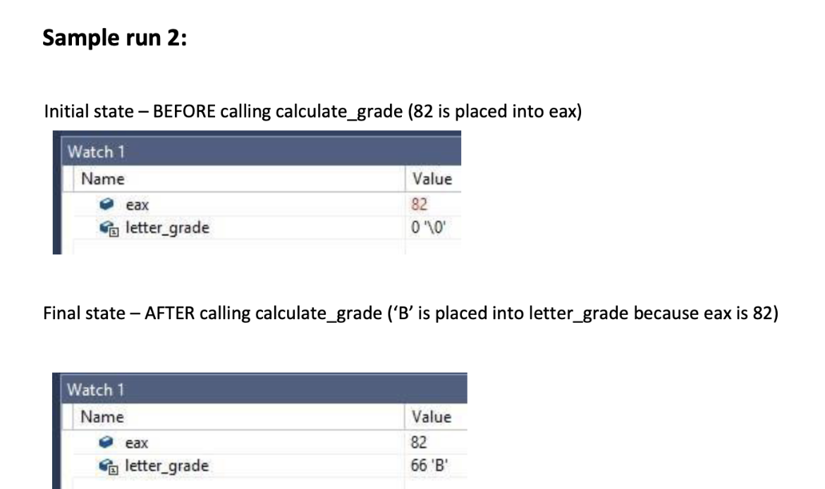 Solved .386 - model flat, stdcall . stack 4096 ExitProcess | Chegg.com