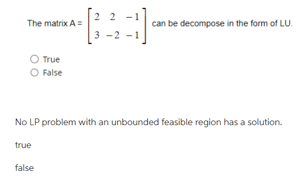 Solved The matrix A=[232−2−1−1] can be decompose in the form | Chegg.com