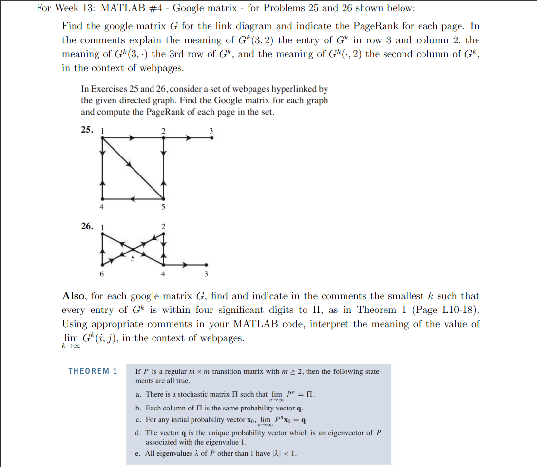 Solved meaning of Gk(3,*) ﻿the 3rd row of Gk, ﻿and the | Chegg.com