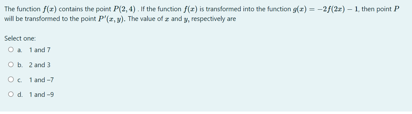 Solved The function f(x) contains the point P(2,4). If the | Chegg.com