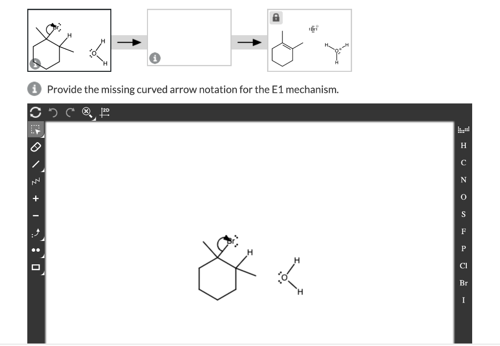Solved Provide the missing curved arrow notation and second | Chegg.com