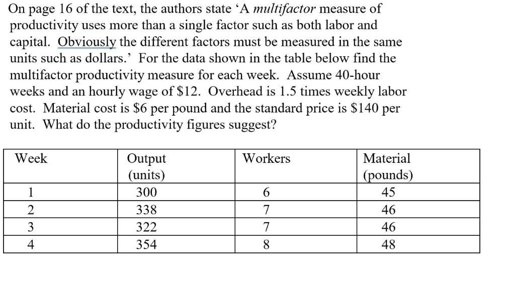 Solved On page 16 of the text, the authors state 'A | Chegg.com