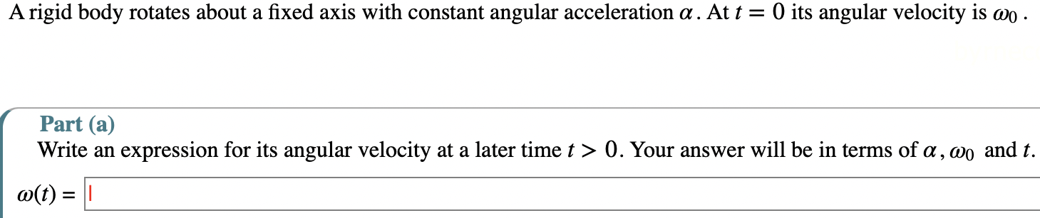 A Rigid Body Rotates About A Fixed Axis With Constant 