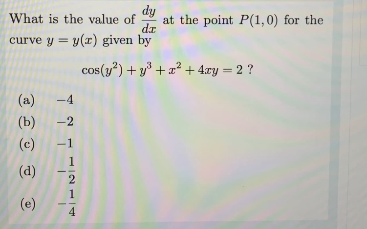 Solved Let a,b,c,d be non-zero real numbers. If the line | Chegg.com