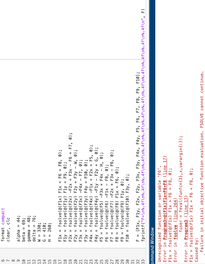 Solved Name the script file Program3. Put "format compact" | Chegg.com