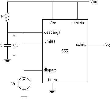 Solved Using the 555 IC as a monostable multivibrator, | Chegg.com