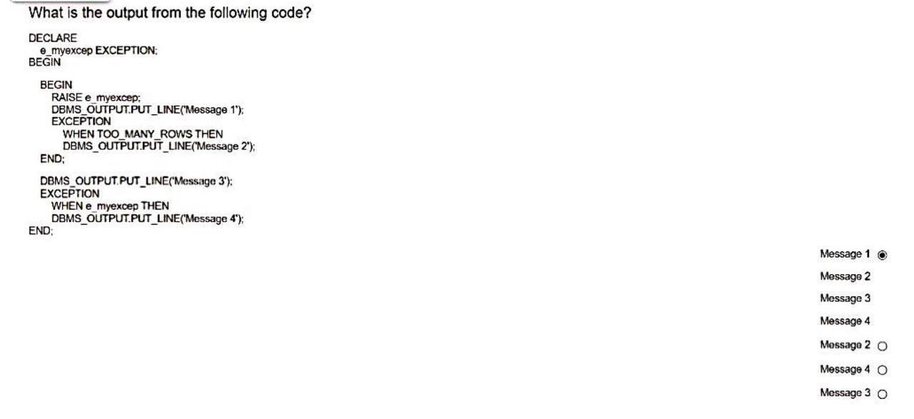 Solved What is the wrong with the following code: CREATE OR | Chegg.com