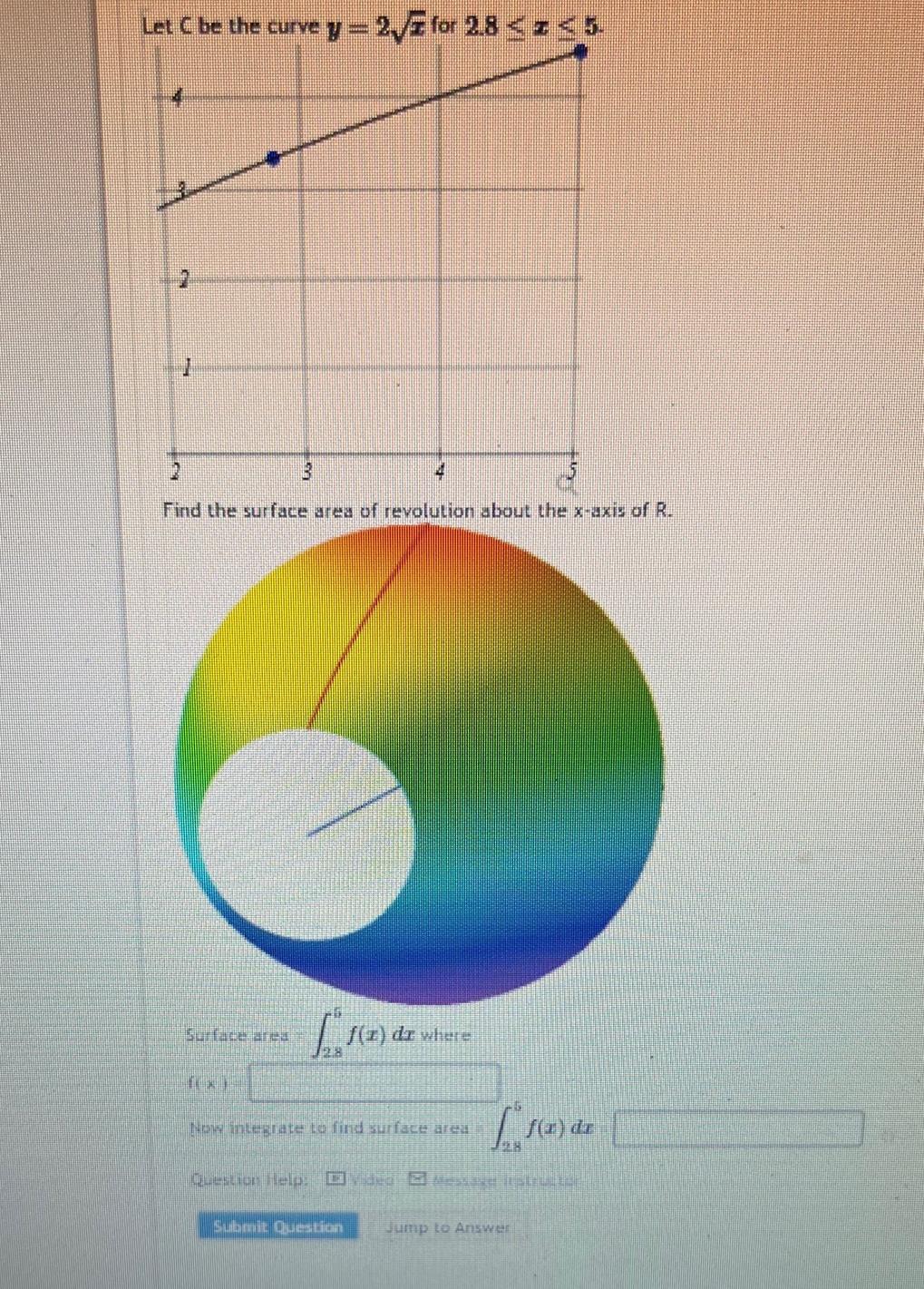 Solved Let C be the curve y=2/ilor 28