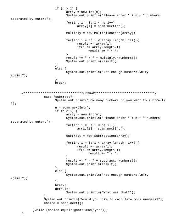Solved Using the given Addition class as a parent class, | Chegg.com