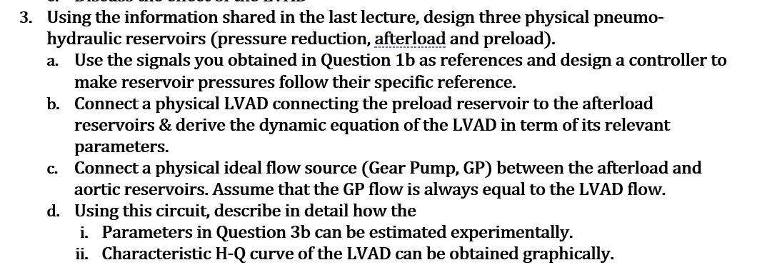 Solved 3. Using the information shared in the last lecture, | Chegg.com
