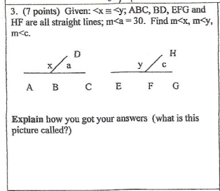 Solved 3. (7 points) Given: | Chegg.com