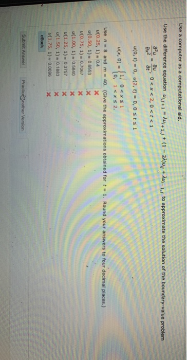 Solved Use a computer as a computational aid. Use the | Chegg.com