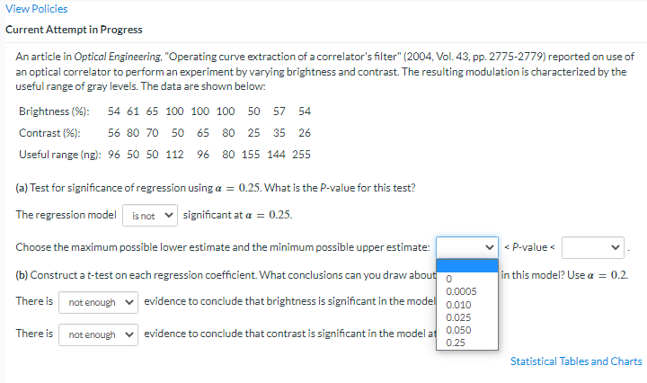 Solved An article in Optical Engineering, "Operating curve | Chegg.com