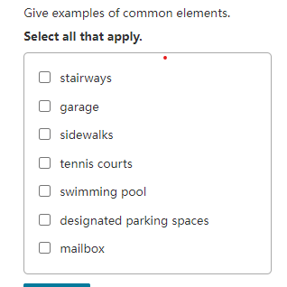 Solved Give examples of common elements. Select all that | Chegg.com