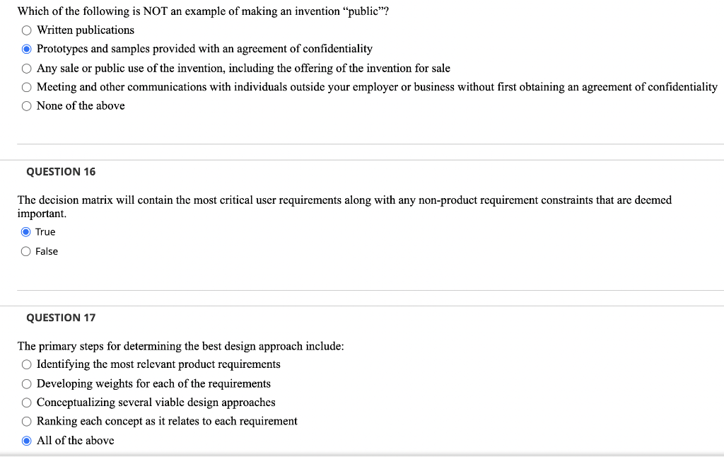 Solved Which of the following is NOT an example of making an | Chegg.com