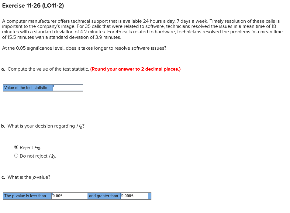 Solved Exercise 11-26 (LO11-2) A computer manufacturer | Chegg.com