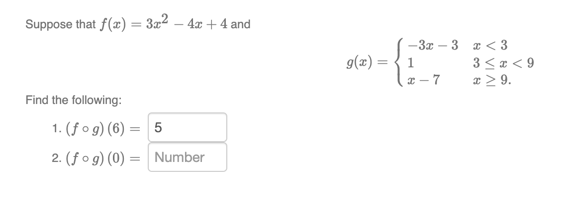 Solved Suppose that f(x)=3x2−4x+4 and | Chegg.com