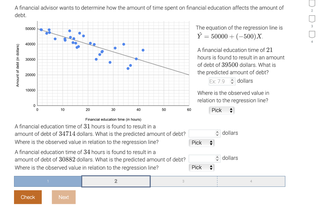 Solved A financial advisor wants to determine how the amount | Chegg.com