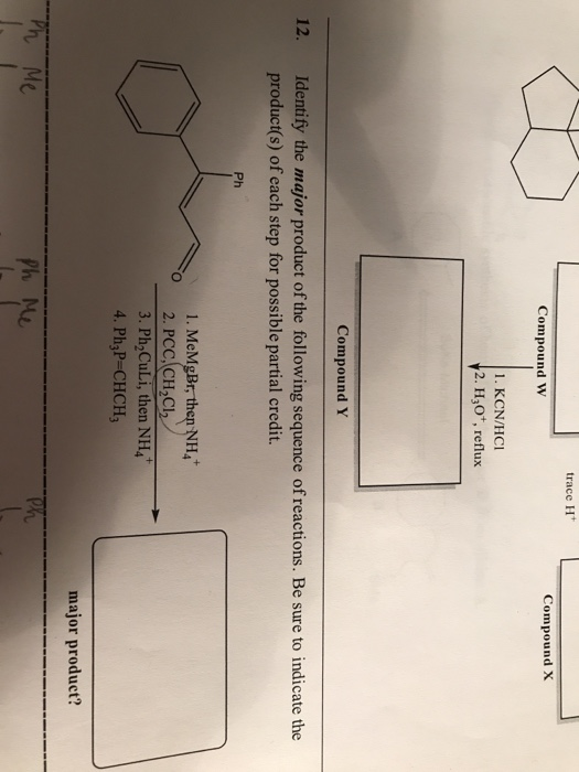 Solved Bn он Bn compound A 11. Provide the structures of | Chegg.com