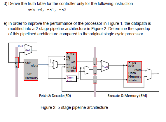 1. Highlight all (and only) the active paths when | Chegg.com