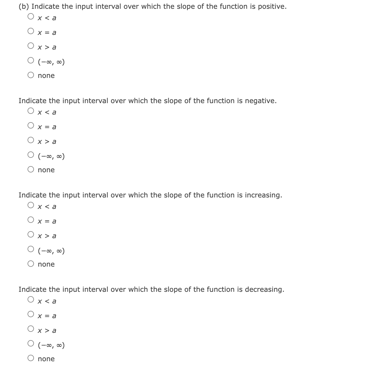 Solved Consider the following graph. (a) Identify the input | Chegg.com