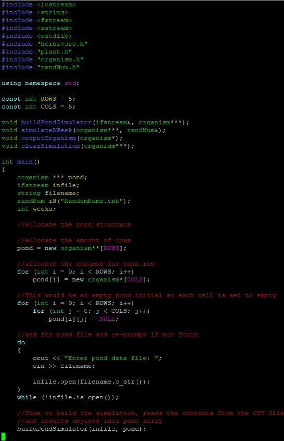Solved Please help me fill in the .cpp files for this | Chegg.com
